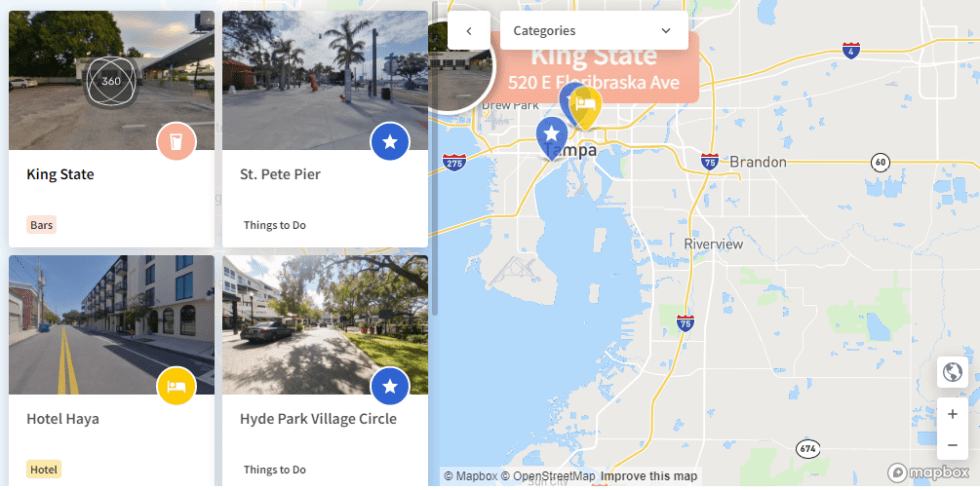 Discovering New Places in Tampa - Threshold 360